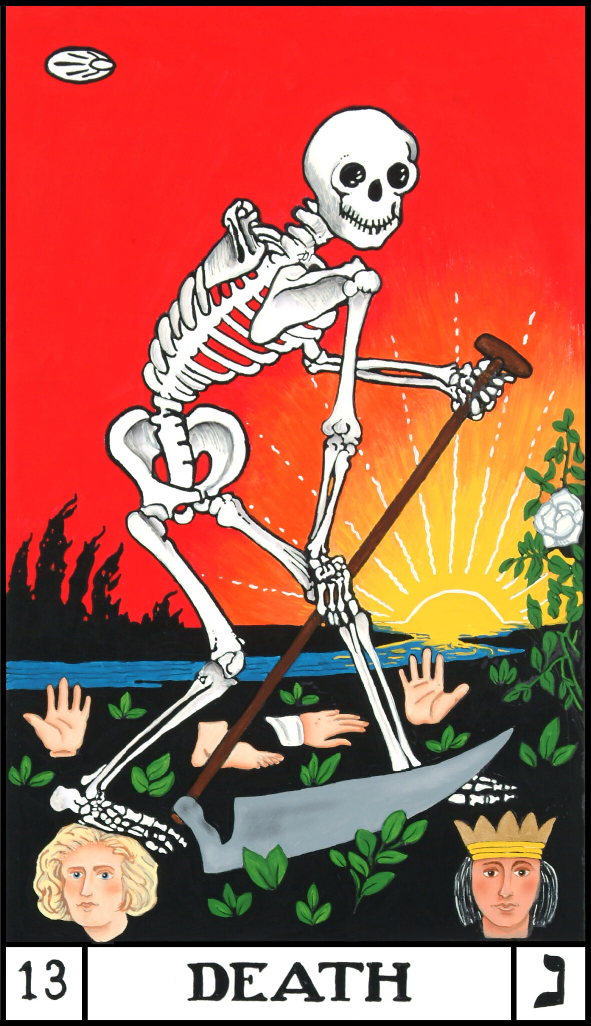 Tarot Key 13: The Final Transformation, 24th Path of Wisdom - Builders ...