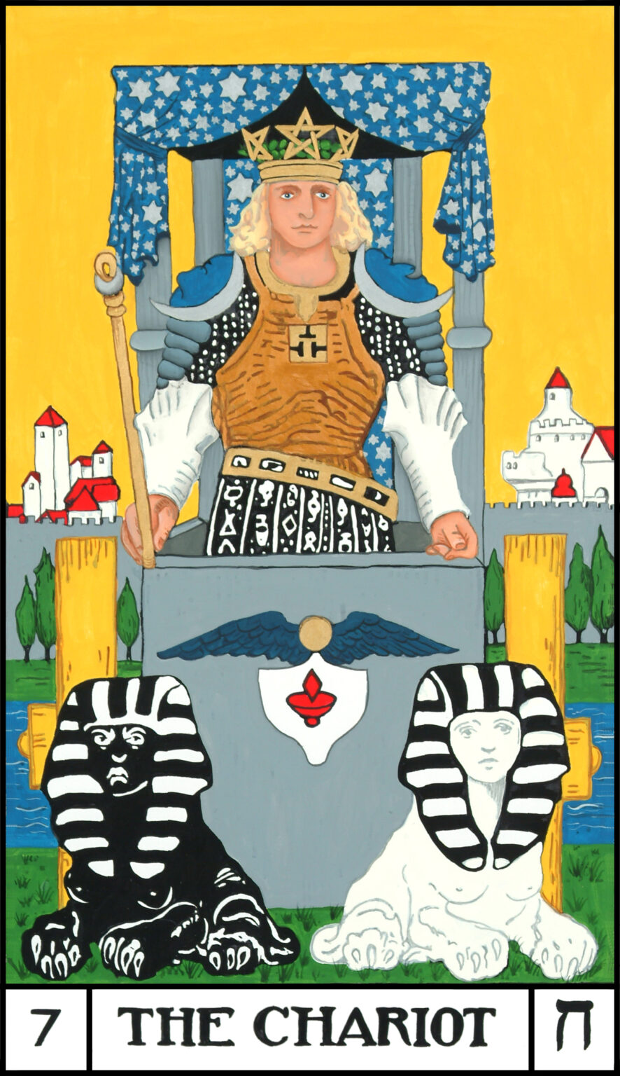 Tarot Key 7: The Chariot, The hedge of protection and the House of ...