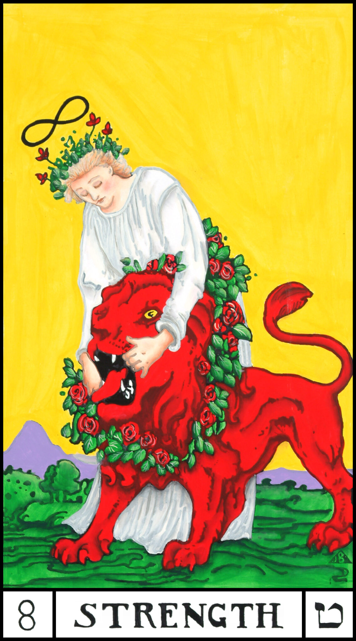 Tarot Key 8: Strength and Peace - Builders of the Adytum