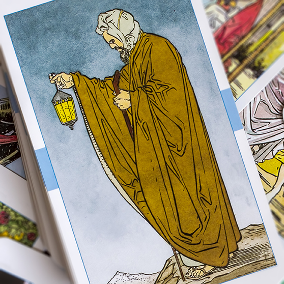 Tarot Key 9: The Hermit- Builders of the Adytum New Zealand